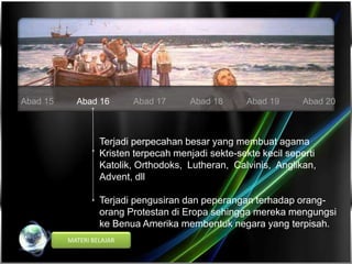 Perkembangan Eropa pada abad 5 - 18 masehi, renaissance, merkantilisme ...