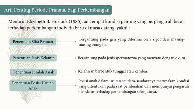 Perkembangan Fase Pranatal | PPT