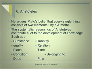 The Development of Philosophy of Science | PPT