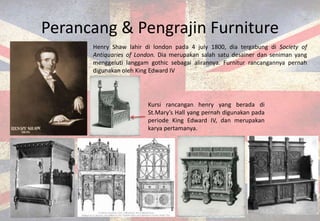 Perkembangan furniture | PPT
