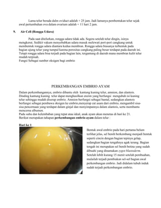 Perkembangan hewan | PDF