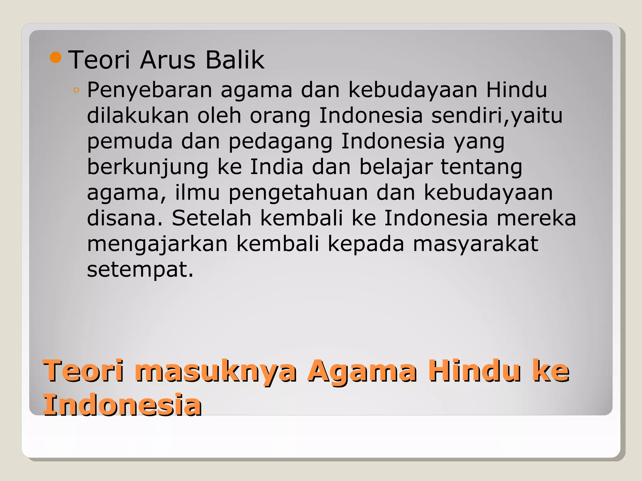 Perkembangan hindu budha di asia dan indonesia | PPT