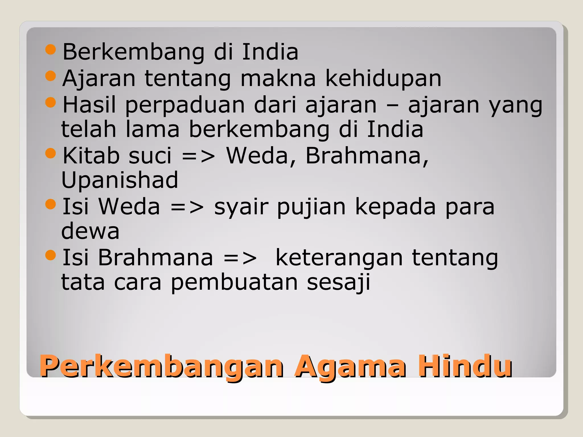 Perkembangan hindu budha di asia dan indonesia | PPT