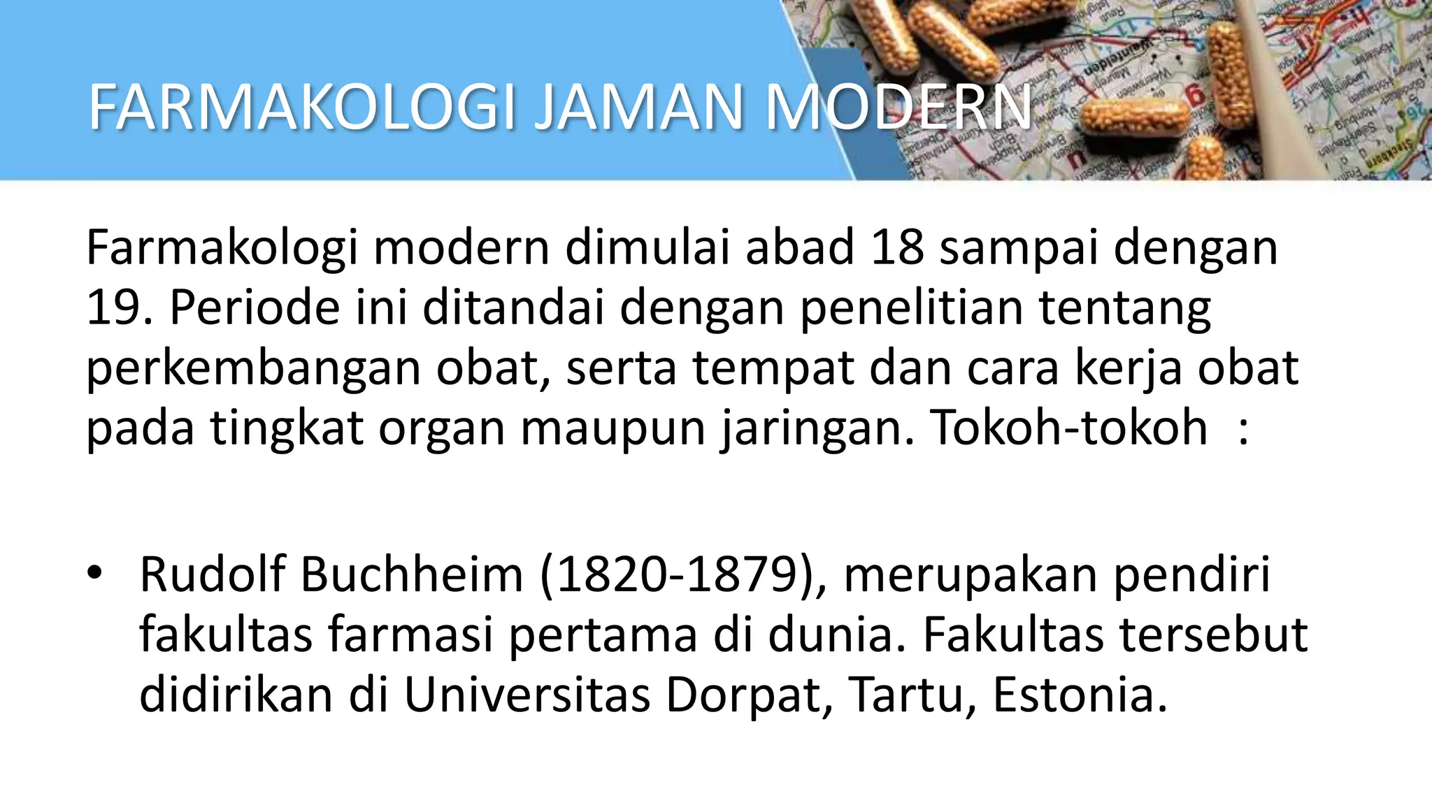Perkembangan Ilmu Farmakologi Sebelum Masehi sampai zaman Modern dan ...