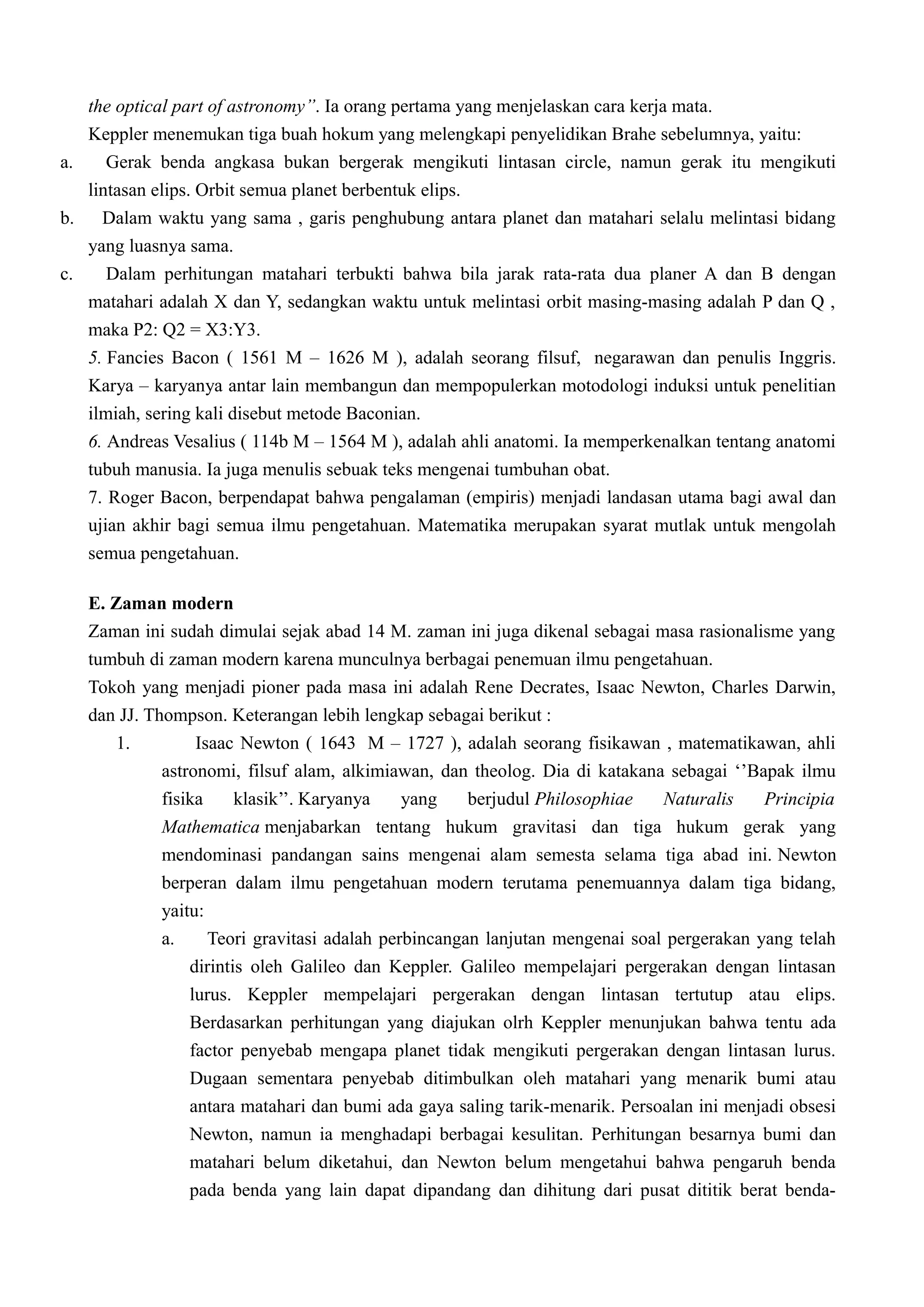 Perkembangan ilmu pengetahuan di dunia islam dan barat | DOC