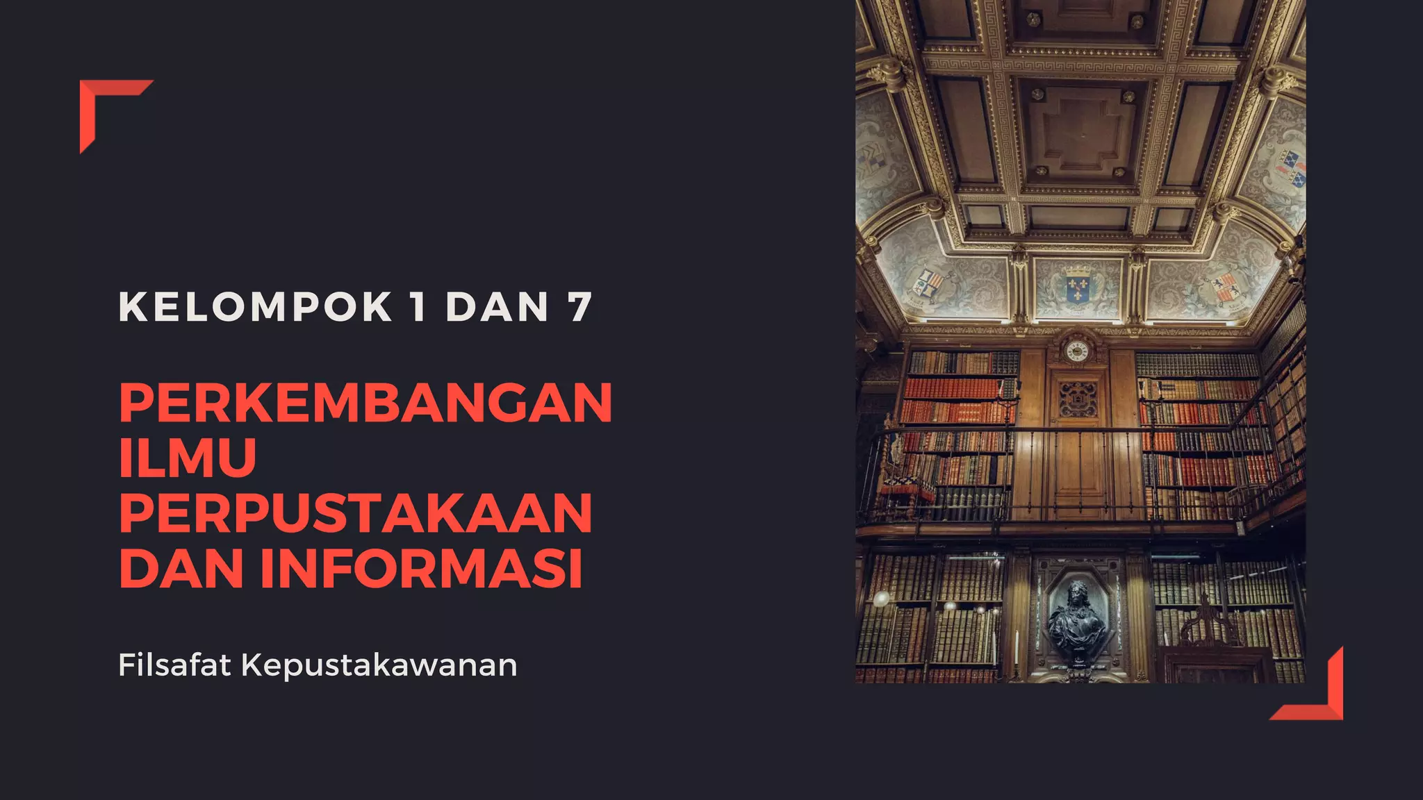 Perkembangan ilmu perpustakaan dan informasi | PPTX
