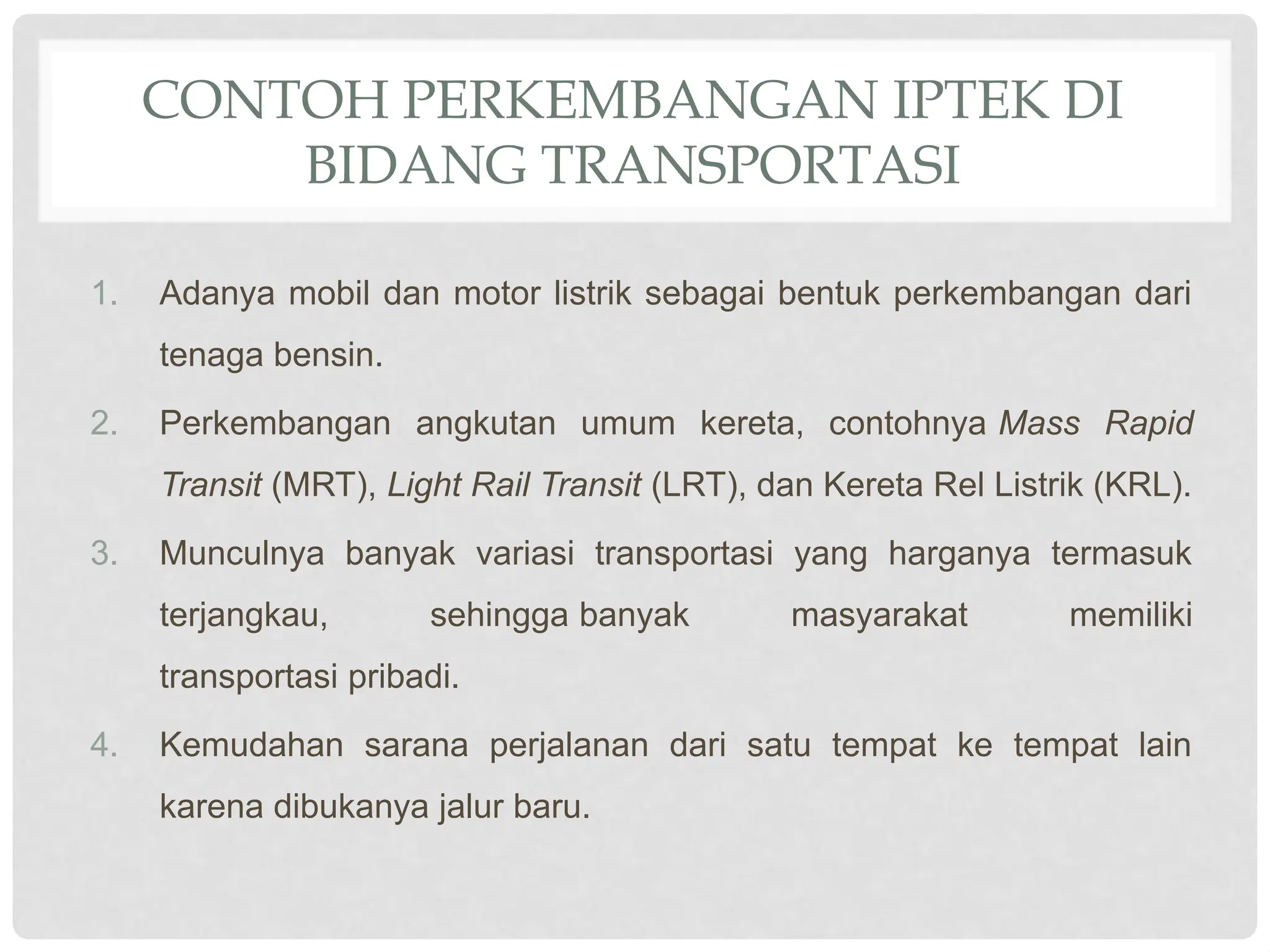 PERKEMBANGAN IPTEK DI BIDANG TRANSPORTASI.pptx