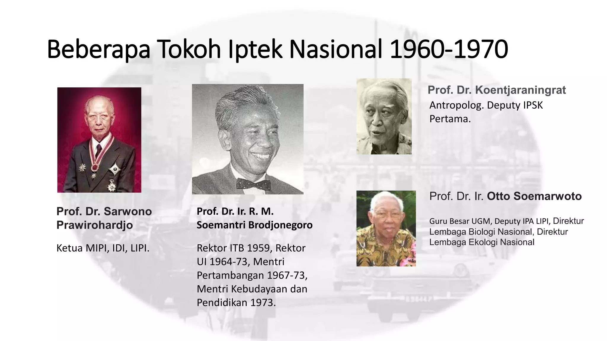 Perkembangan iptek indonesia 1960 1970 v3 | PPTX