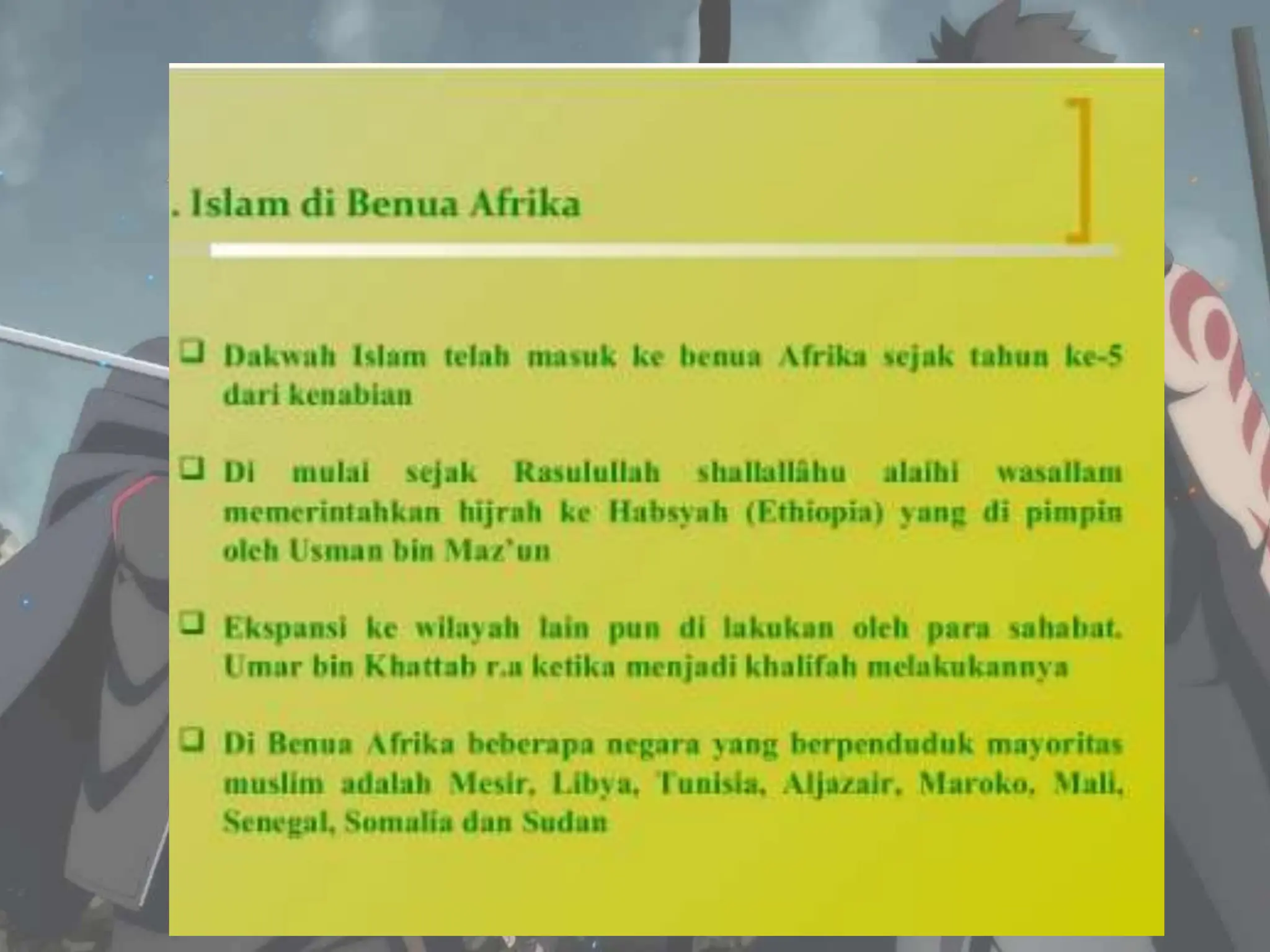 Perkembangan Islam Di Afrika.pptx