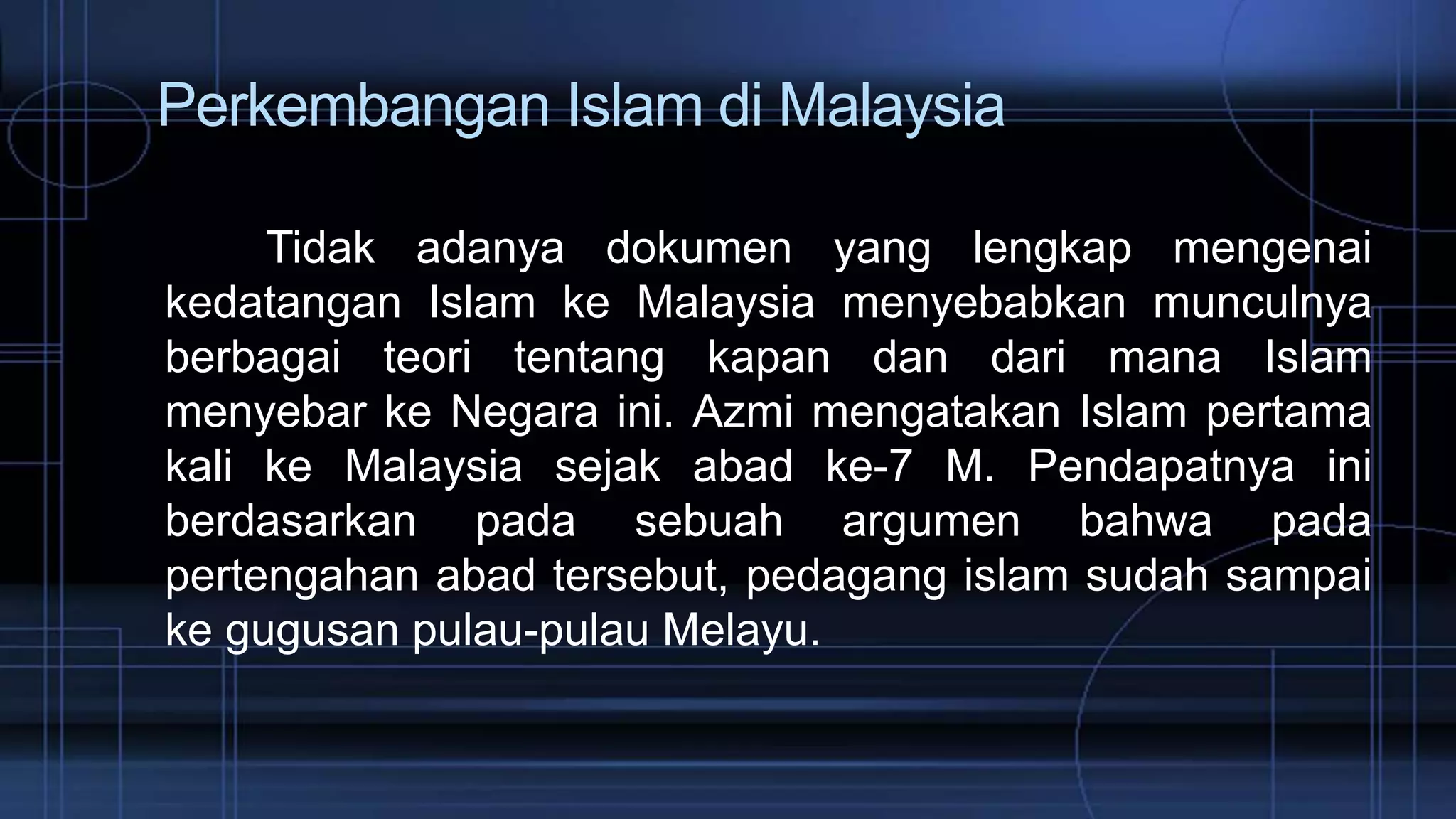 Perkembangan Islam di Asia Tenggara | PPTX