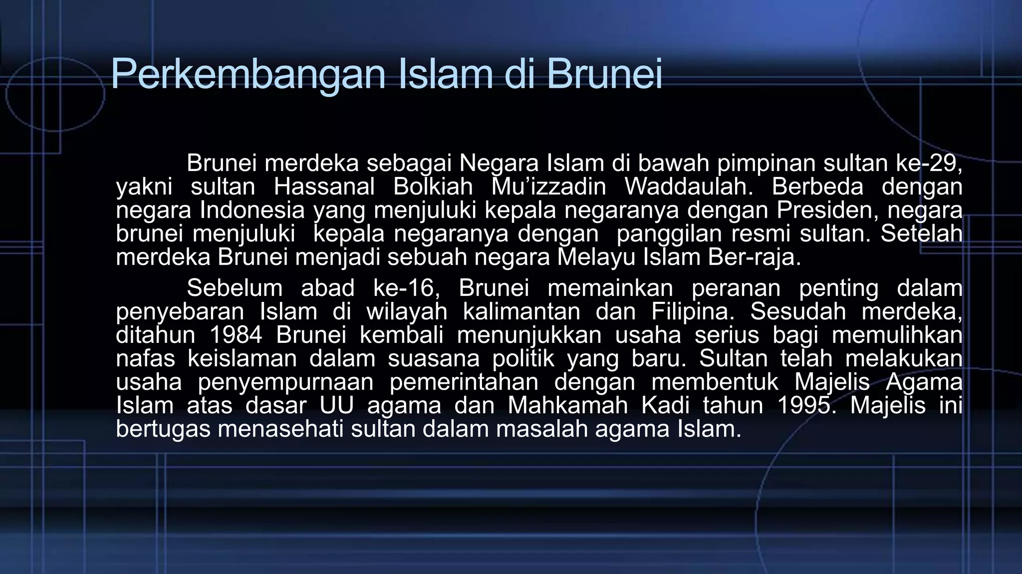 Perkembangan Islam di Asia Tenggara | PPTX