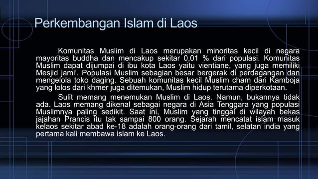 Perkembangan Islam di Asia Tenggara | PPTX