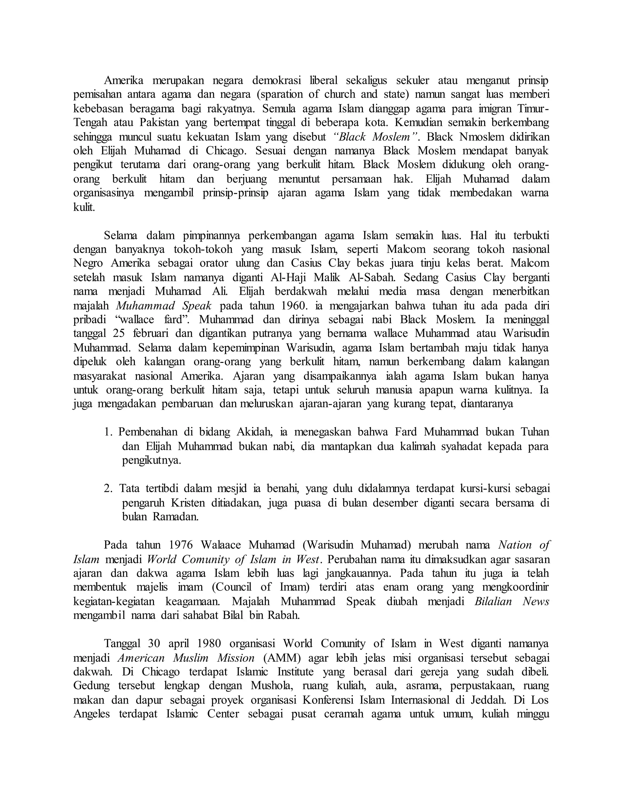 Perkembangan islam di dunia | PDF