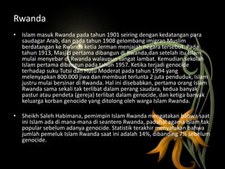 Perkembangan islam di dunia (tugas Agama ) | PPTX