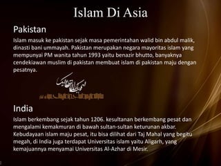 Perkembangan islam di dunia | PPTX