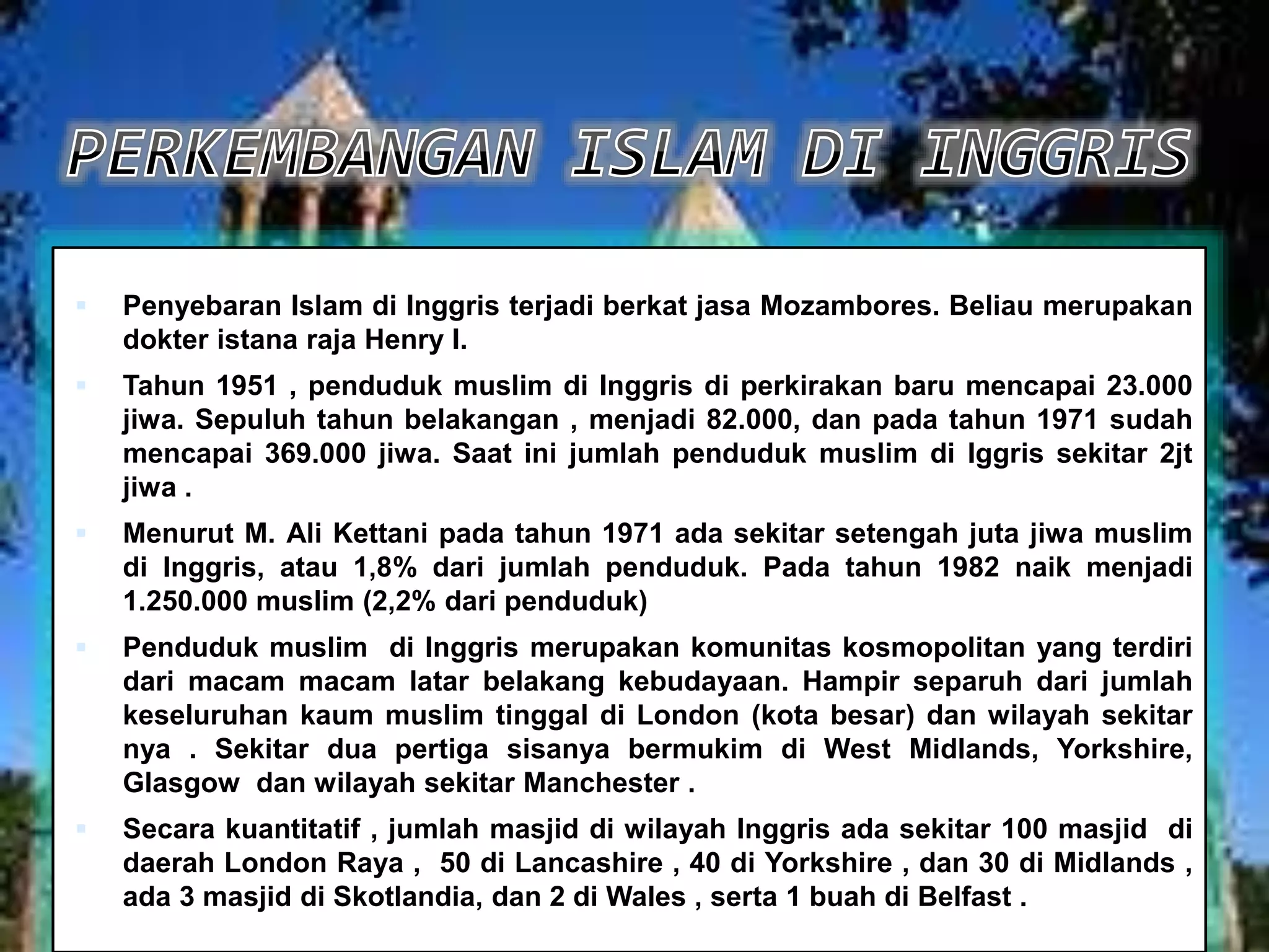 SKI - Perkembangan Islam di Eropa | PPTX