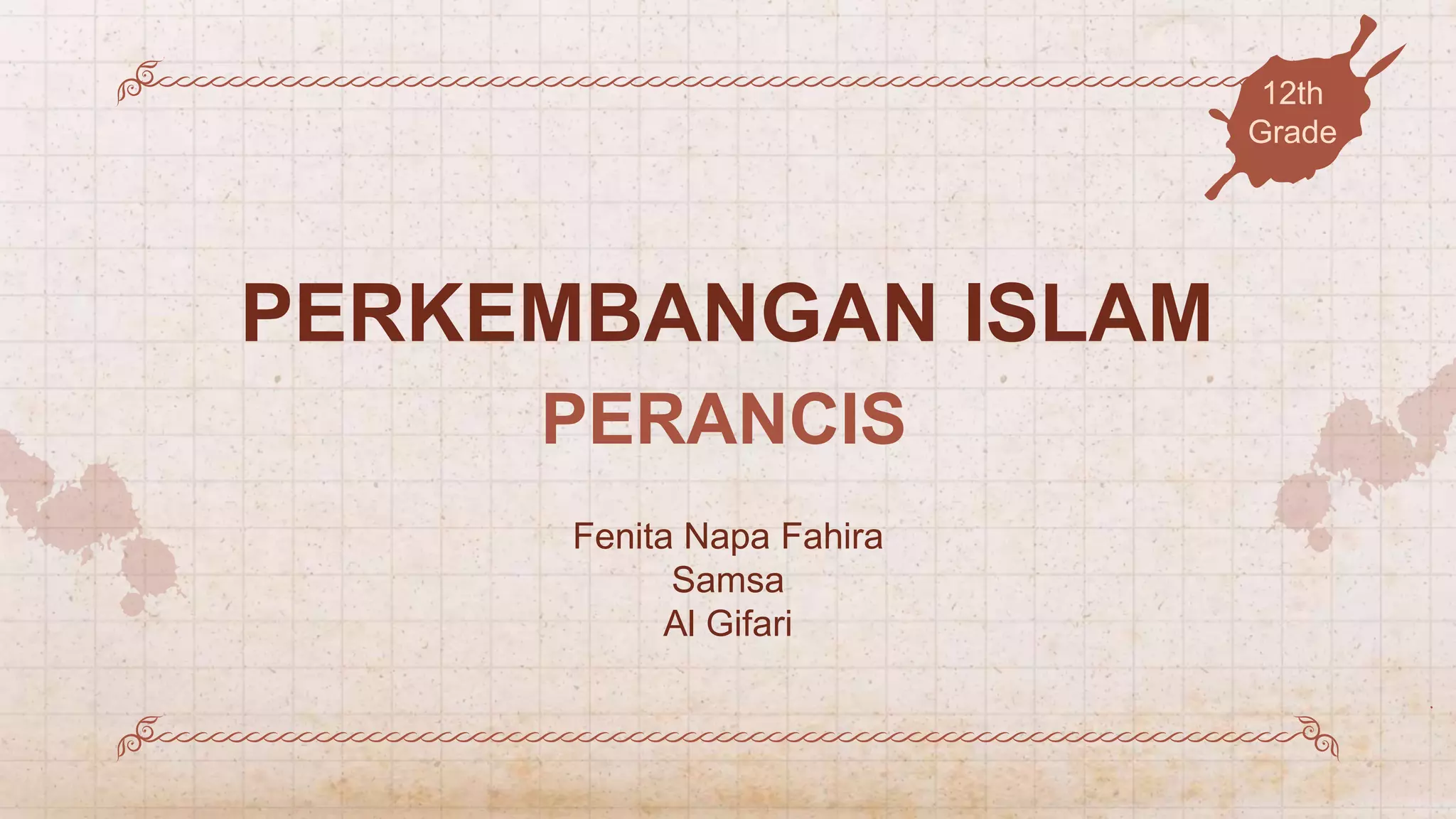 Perkembangan Islam di Perancis | PPTX