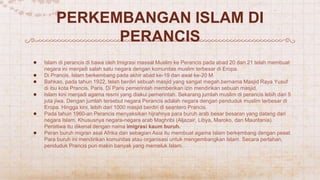 Perkembangan Islam di Perancis | PPTX