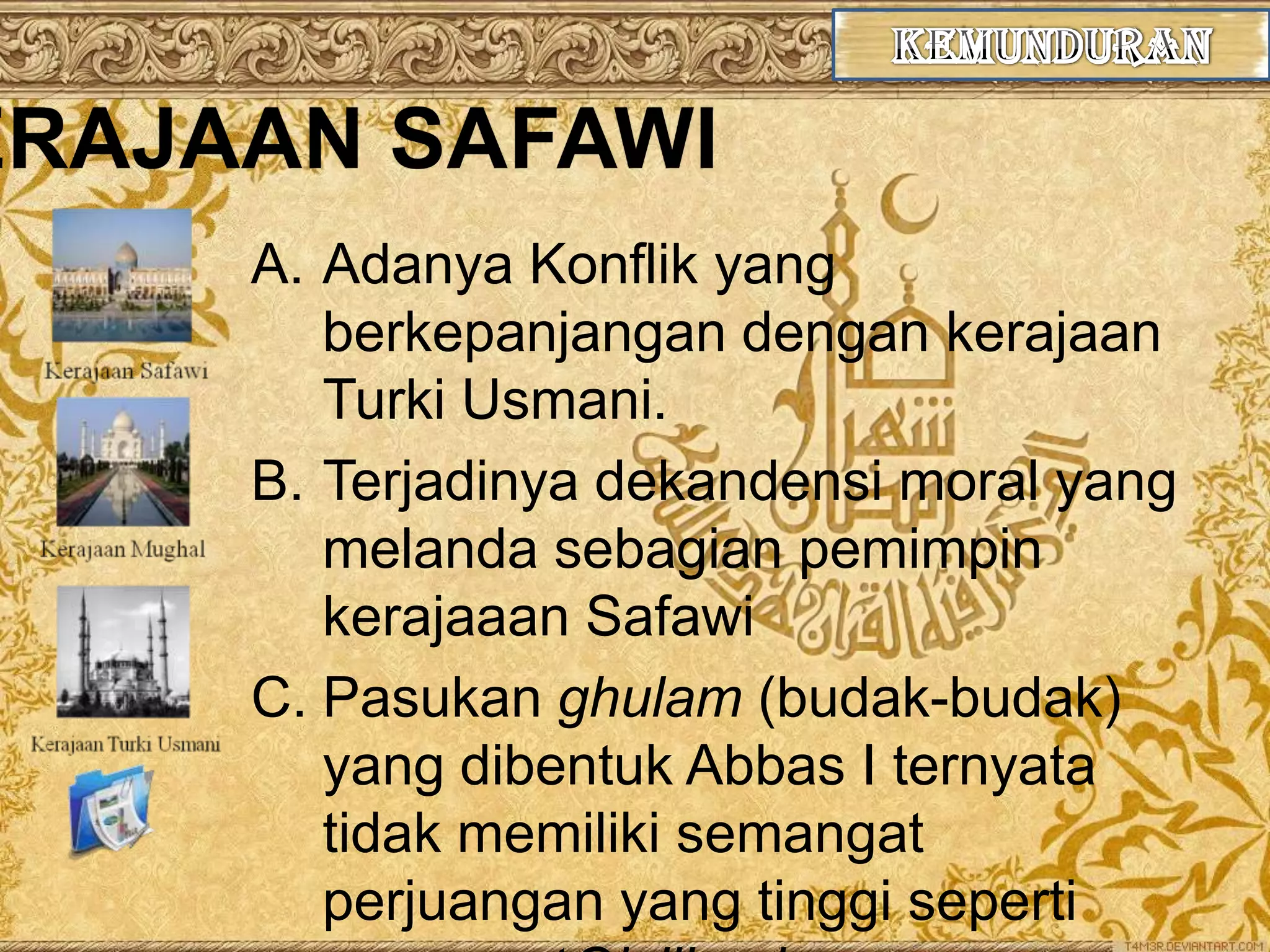 Perkembangan islam pada abad pertengahan | PPTX