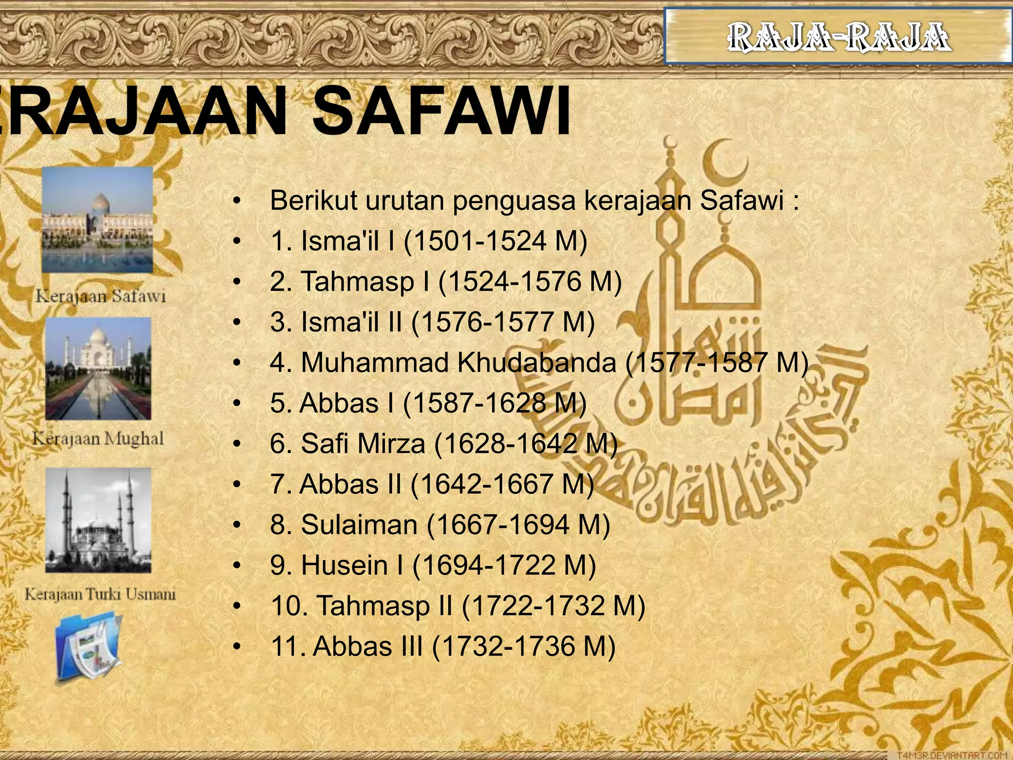 Perkembangan islam pada abad pertengahan | PPTX