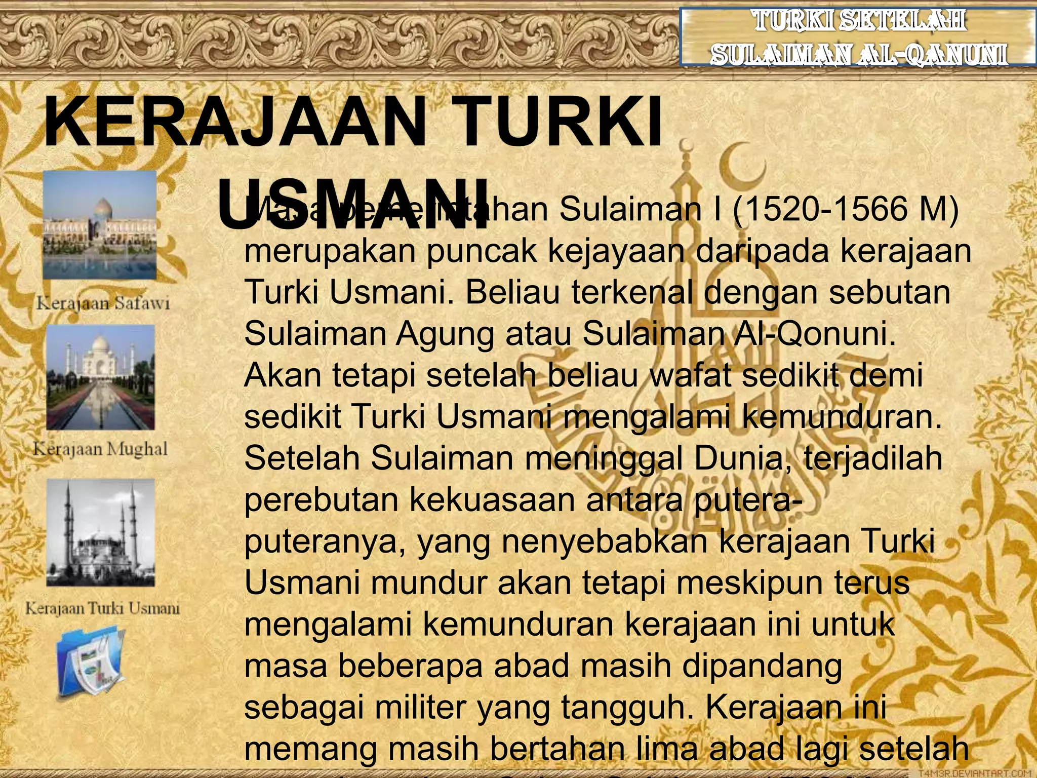 Perkembangan islam pada abad pertengahan | PPTX