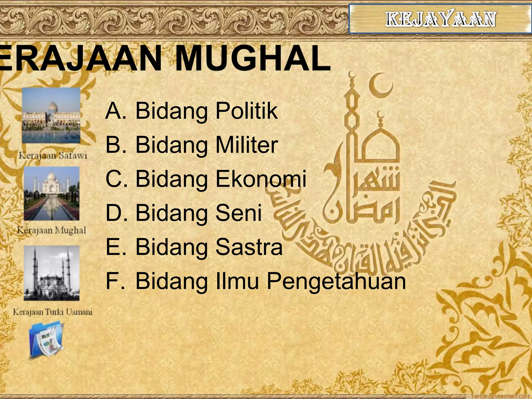 Perkembangan islam pada abad pertengahan | PPTX