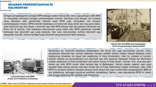 perkembangan kereta kalimantan dan papua | PPT