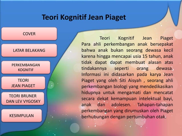 Perkembangan kognitif Anak Usia Dini | PPTX Perkembangan kognitif Anak Usia Dini | PPTX