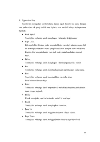 Perkembangan komponen input device | PDF