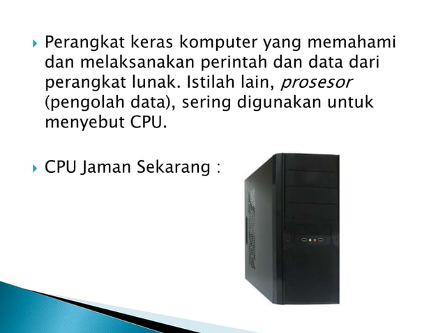 Perkembangan Komputer | PPT