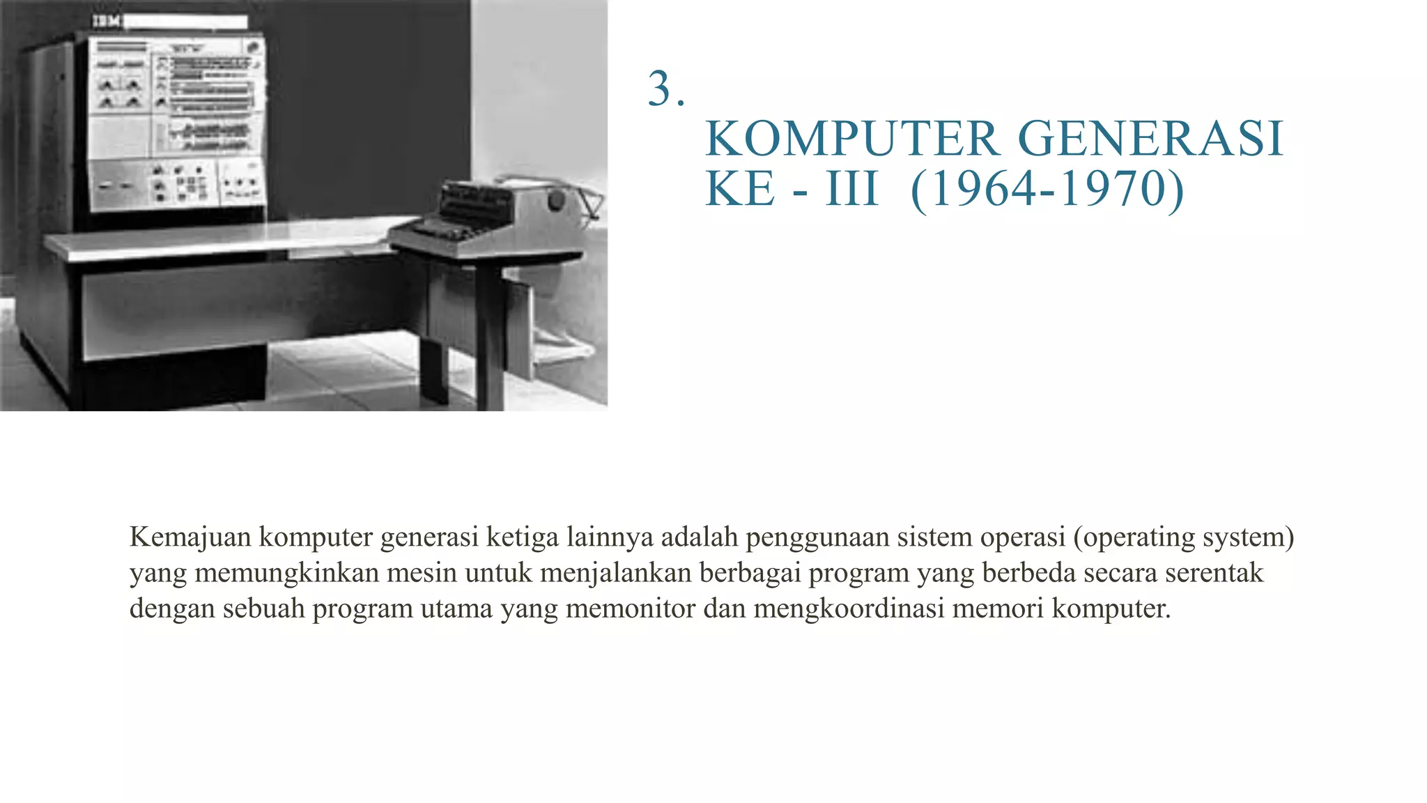 Perkembangan komputer di masyarakat | PPT