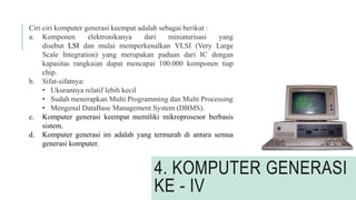 Perkembangan komputer di masyarakat | PPT