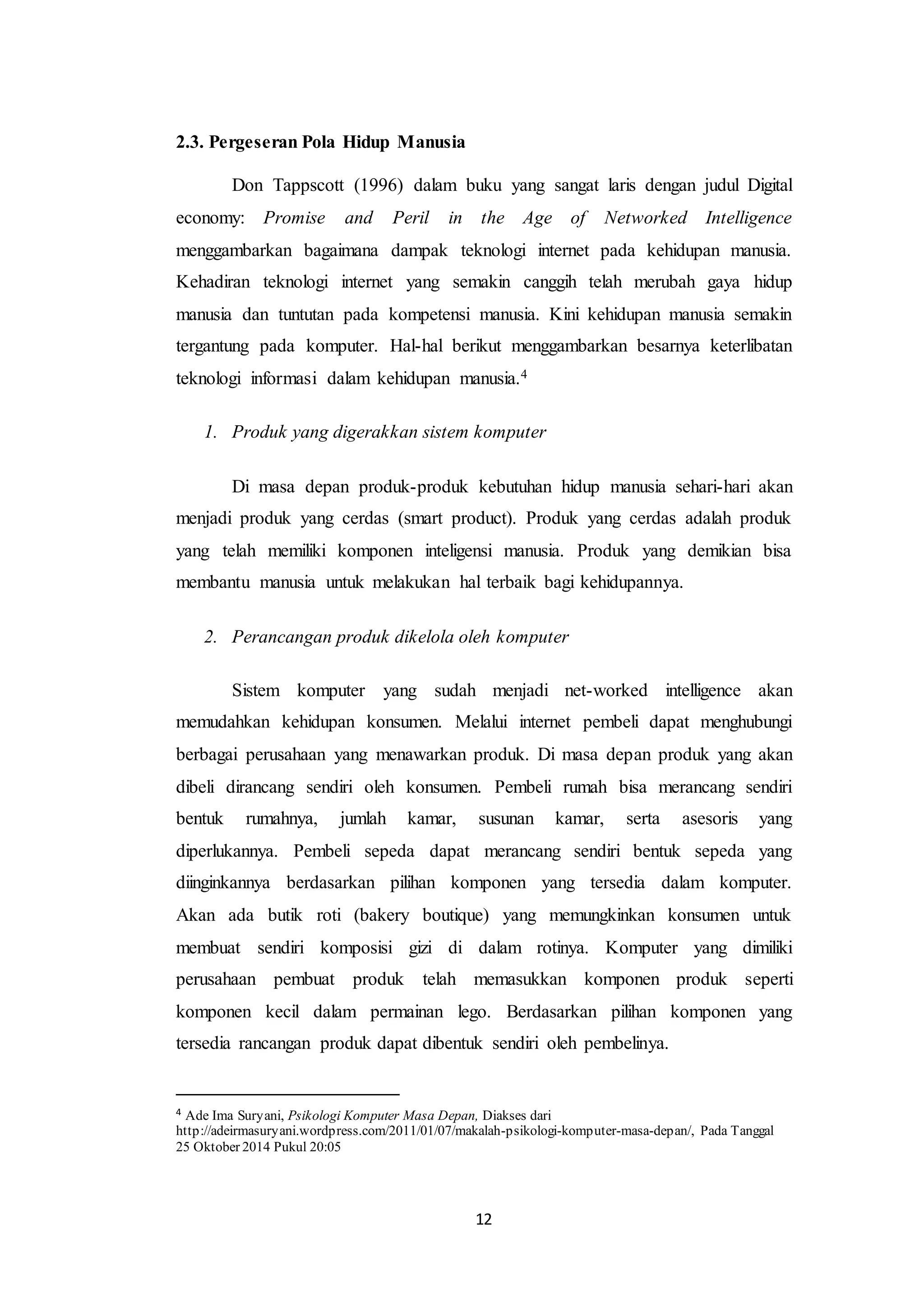 Perkembangan komputer masa depan | DOCX