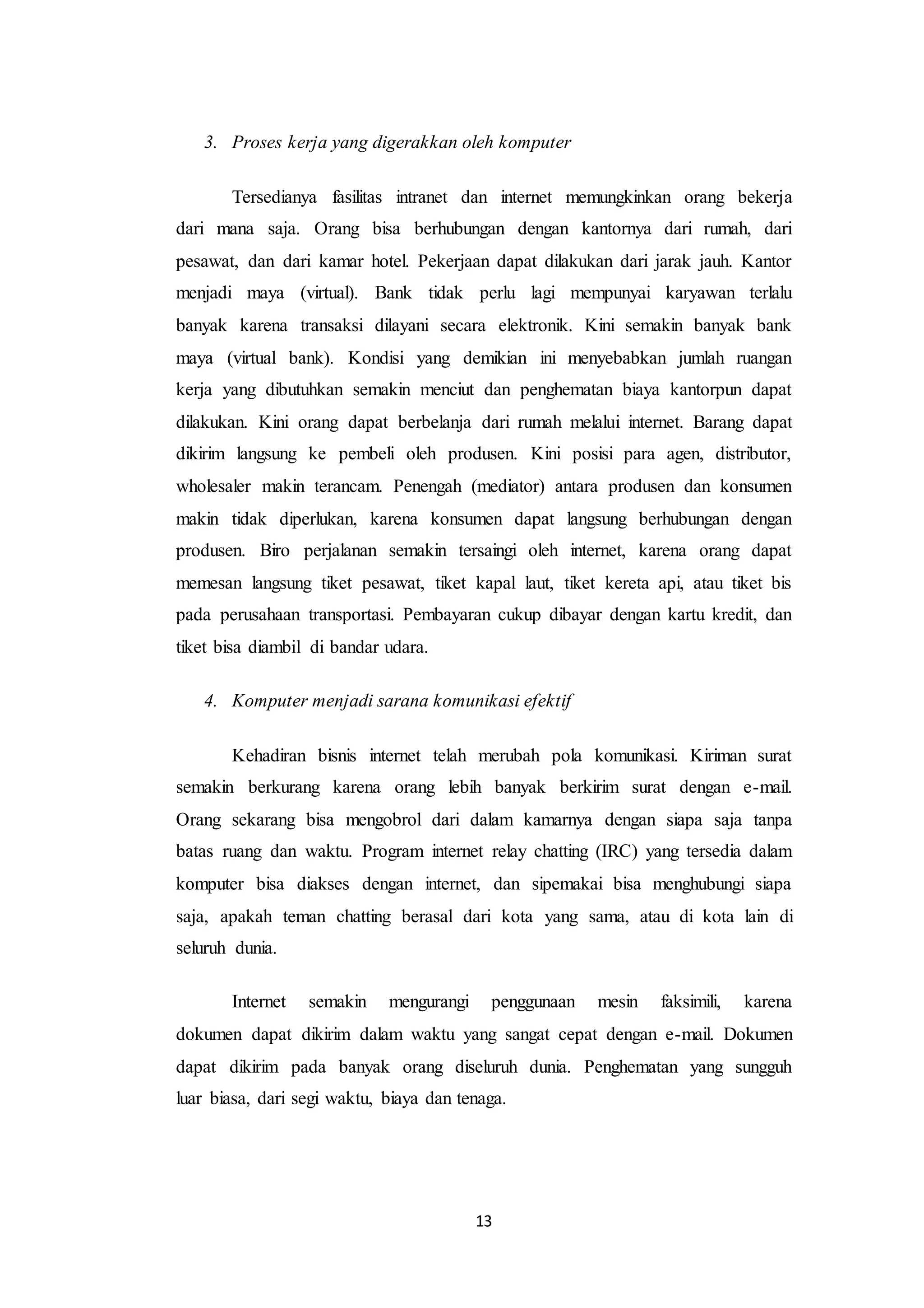 Perkembangan komputer masa depan | DOCX