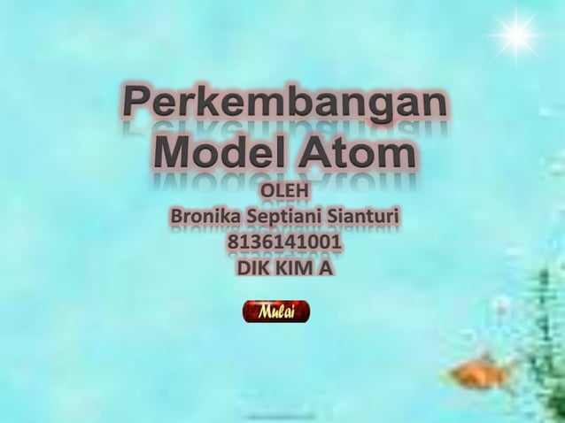 Perkembangan model atom | PPTX