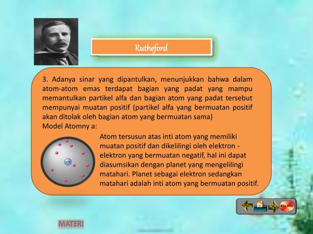 Perkembangan model atom | PPTX