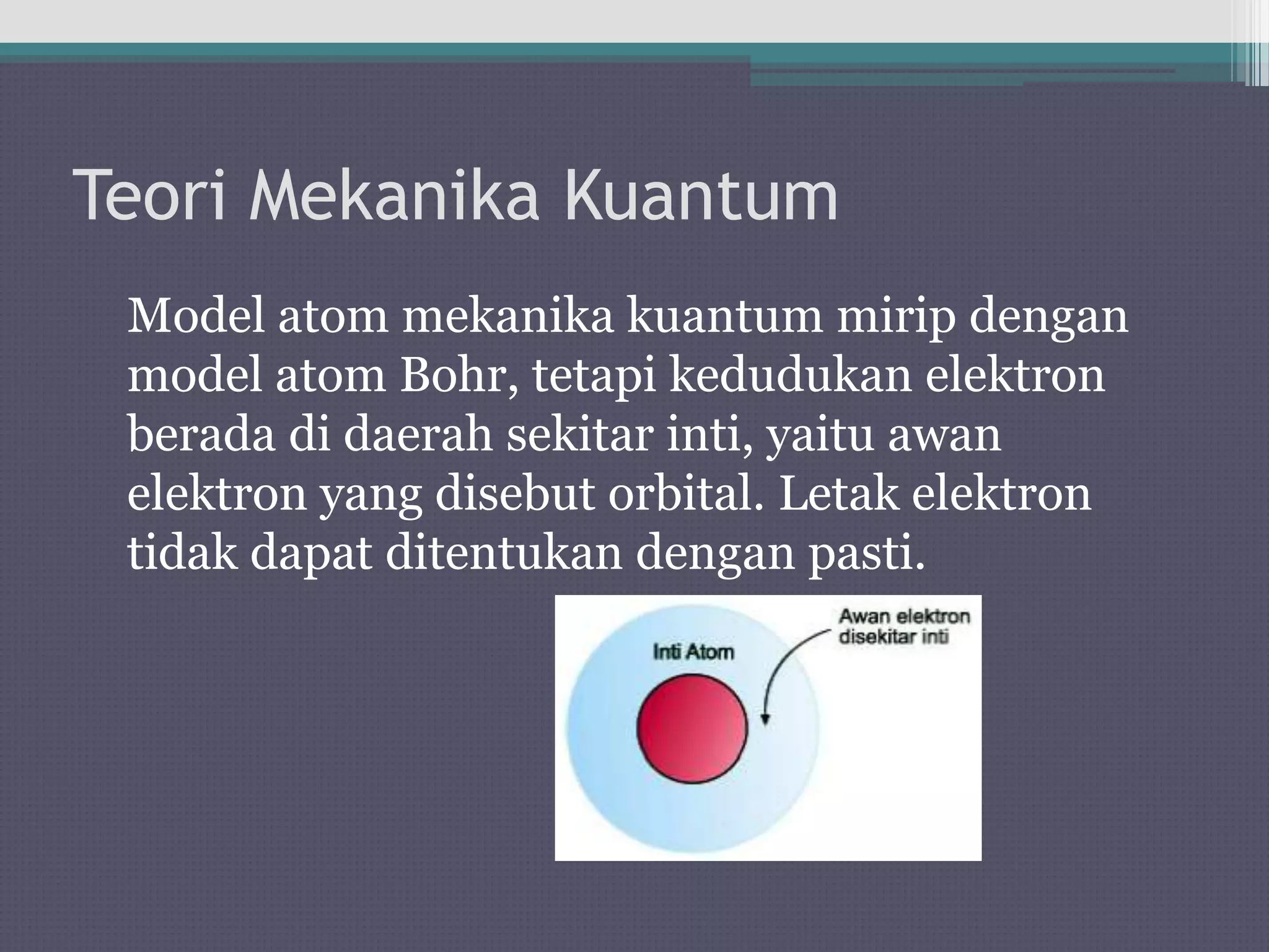 Perkembangan model atom | PPTX