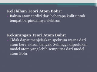 Perkembangan model atom | PPTX