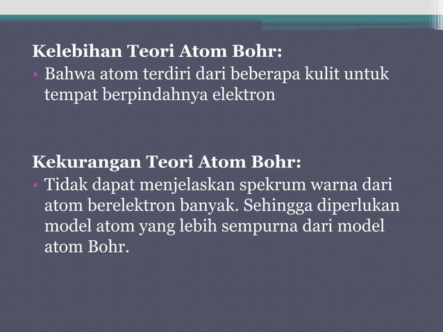 Perkembangan model atom | PPTX