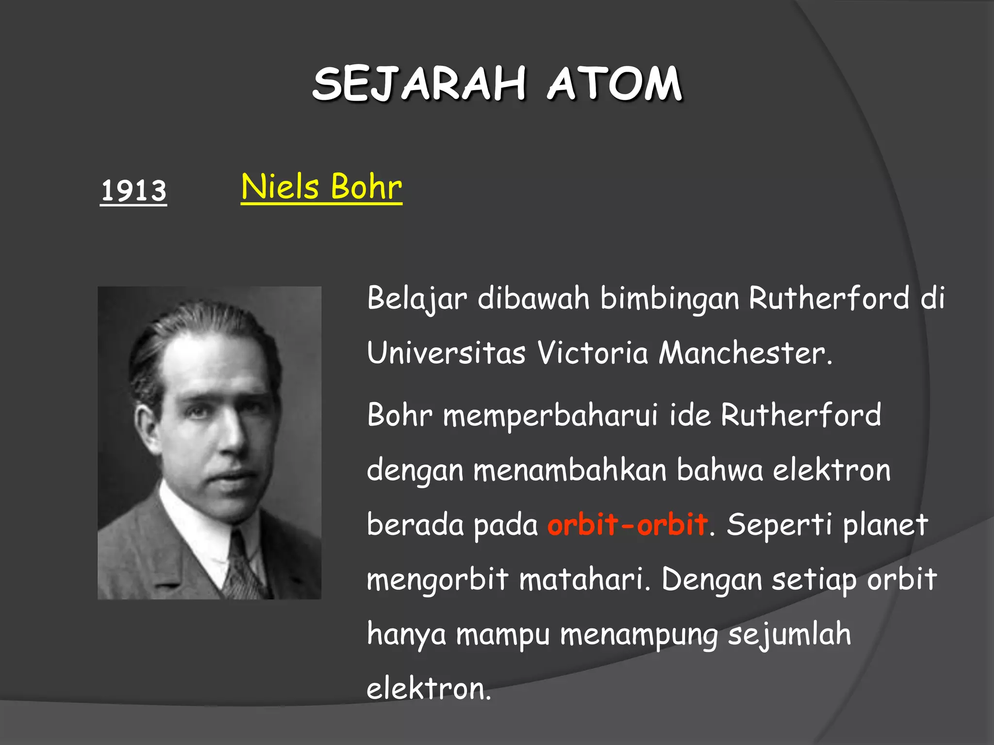 Perkembangan model atom dan struktur atom | PPTX