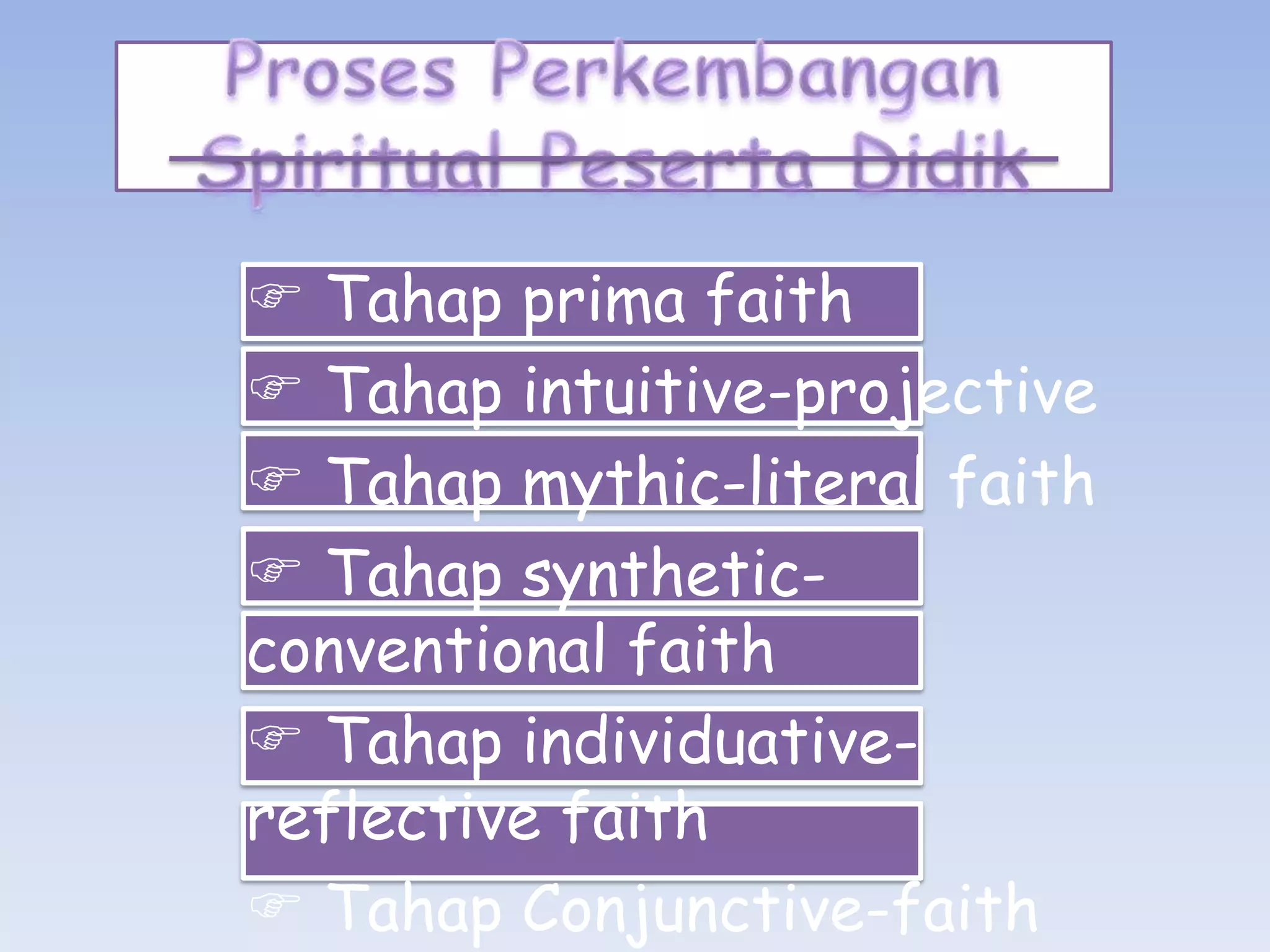 Perkembangan moral dan spritual peserta didik | PPTX