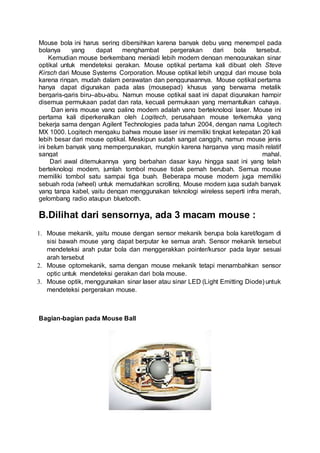 Perkembangan mouse | DOCX