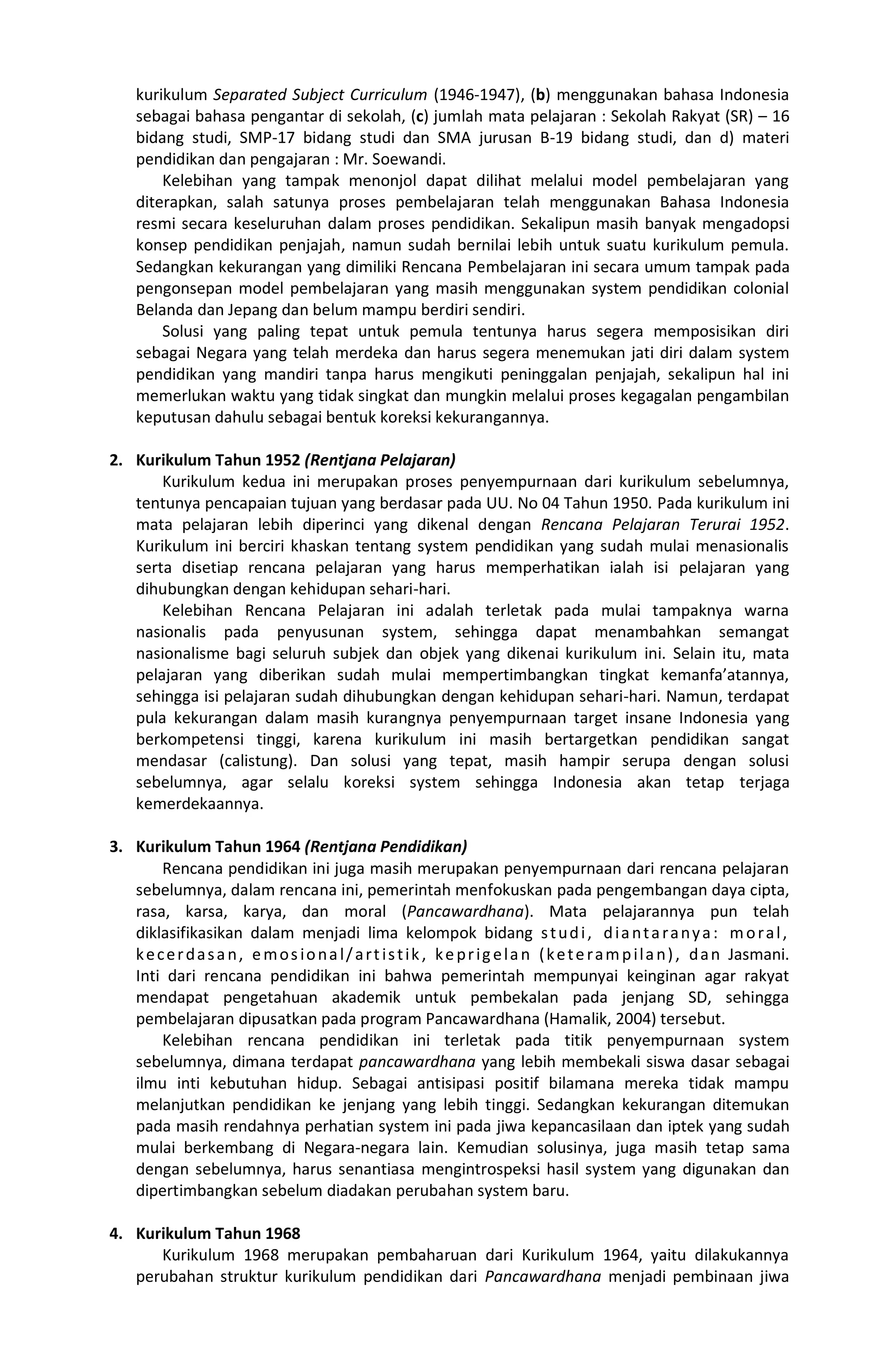 Perkembangan pendidikan indonesia | PDF