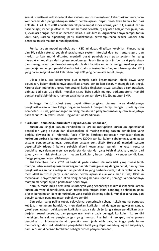 Perkembangan pendidikan indonesia | PDF