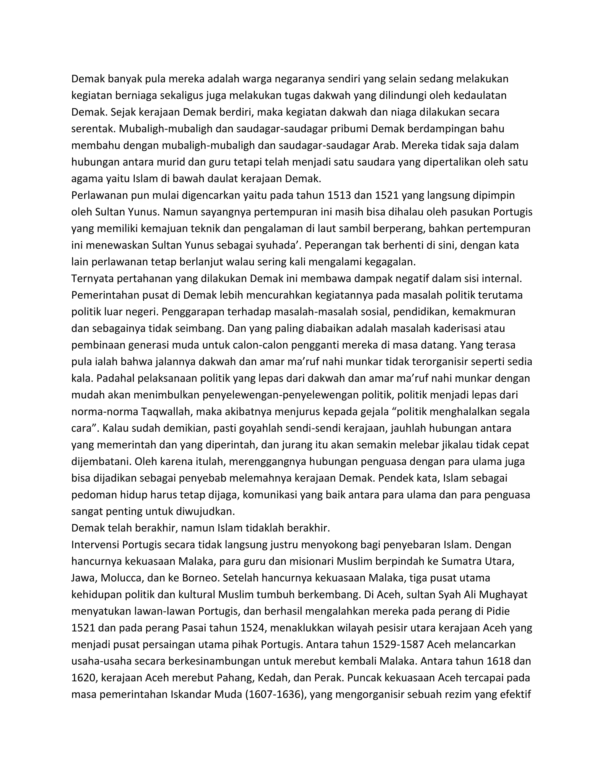 Perkembangan peradaban islam di indonesia pada masa penjajahan barat ...