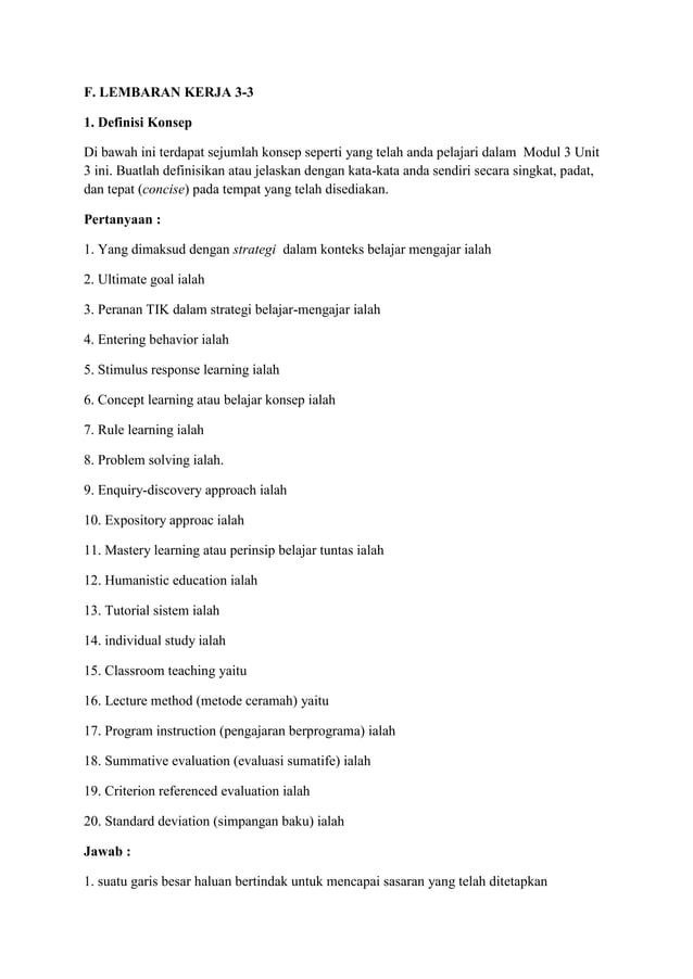 Perkembangan peserta didik modul 3 unit3 | DOCX