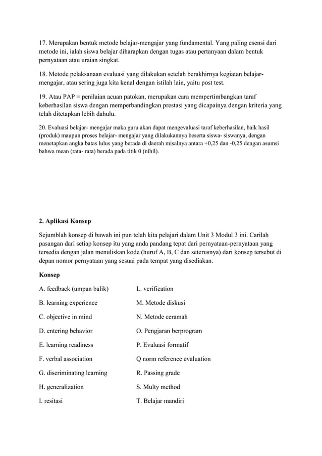 Perkembangan peserta didik modul 3 unit3 | DOCX