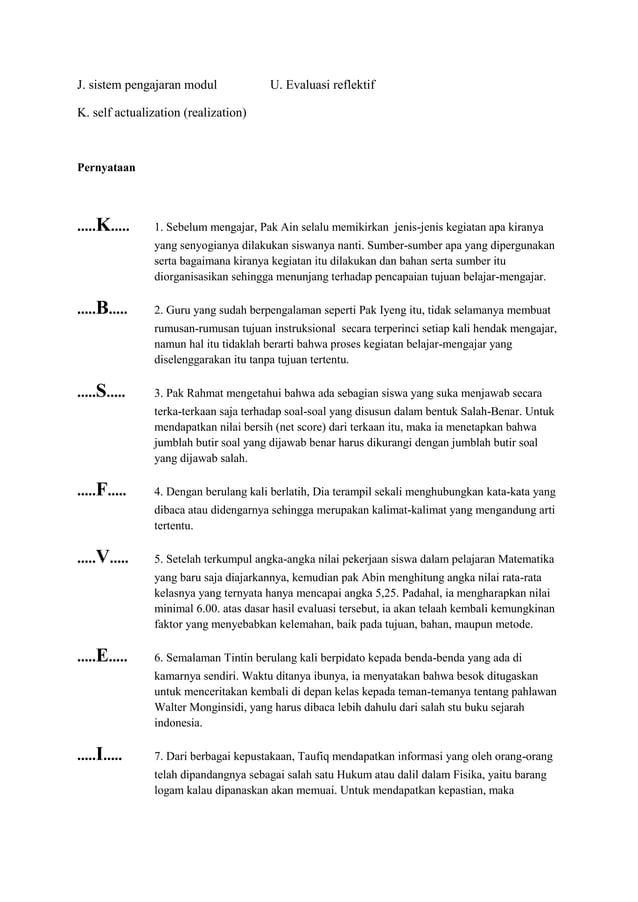 Perkembangan peserta didik modul 3 unit3 | DOCX