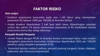 Perkembangan pneumonia terkini dan updatenya | PPTX