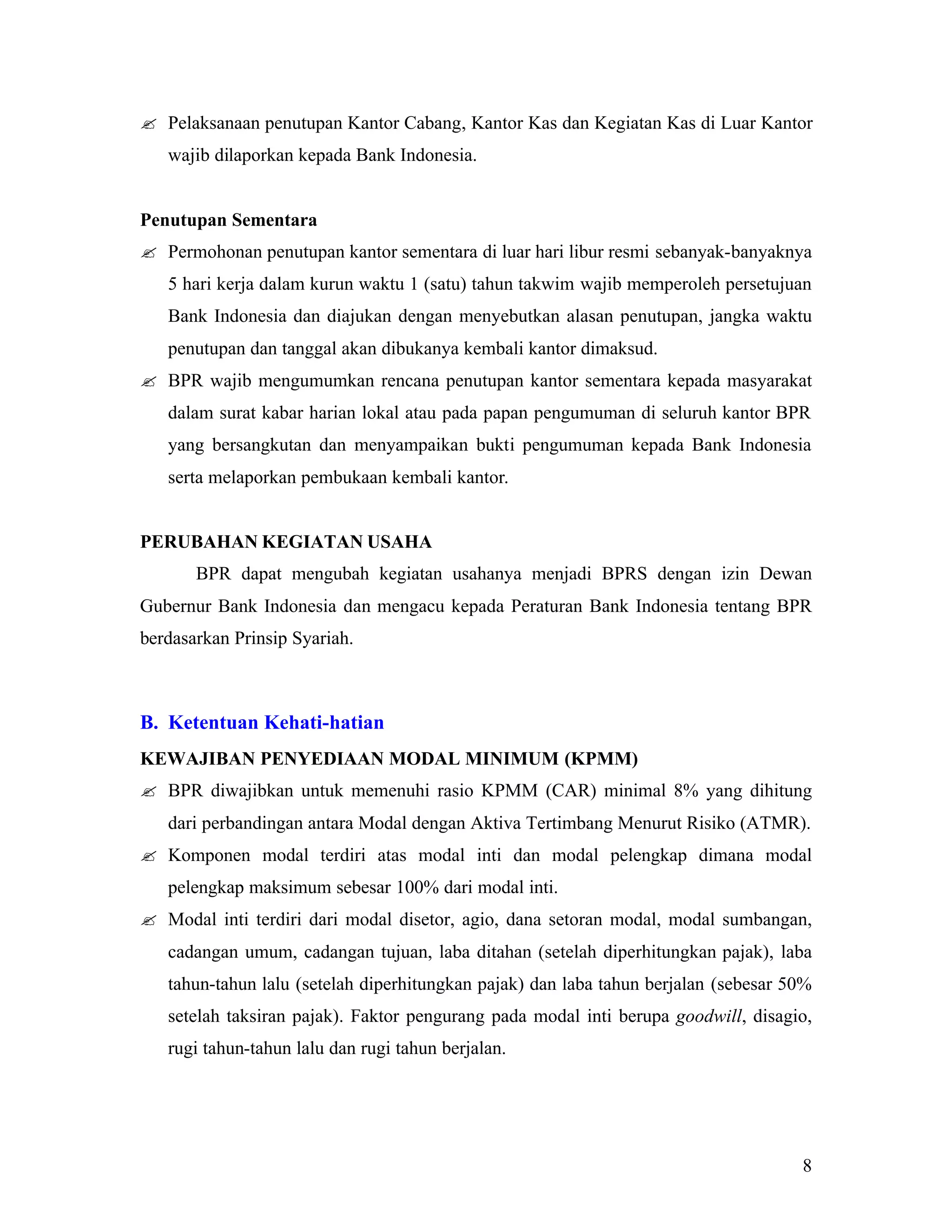 Perkembangan sejarahbpr | PDF